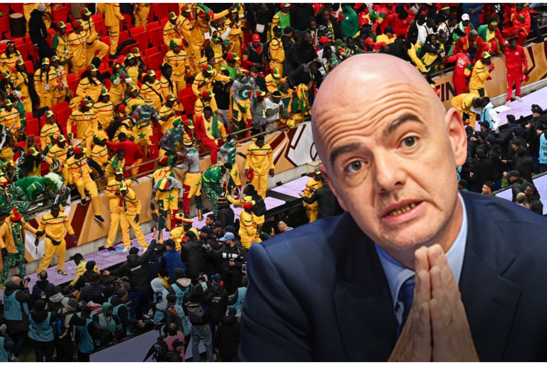 Senegal is condemned by FIFA for inappropriate actions during the ...