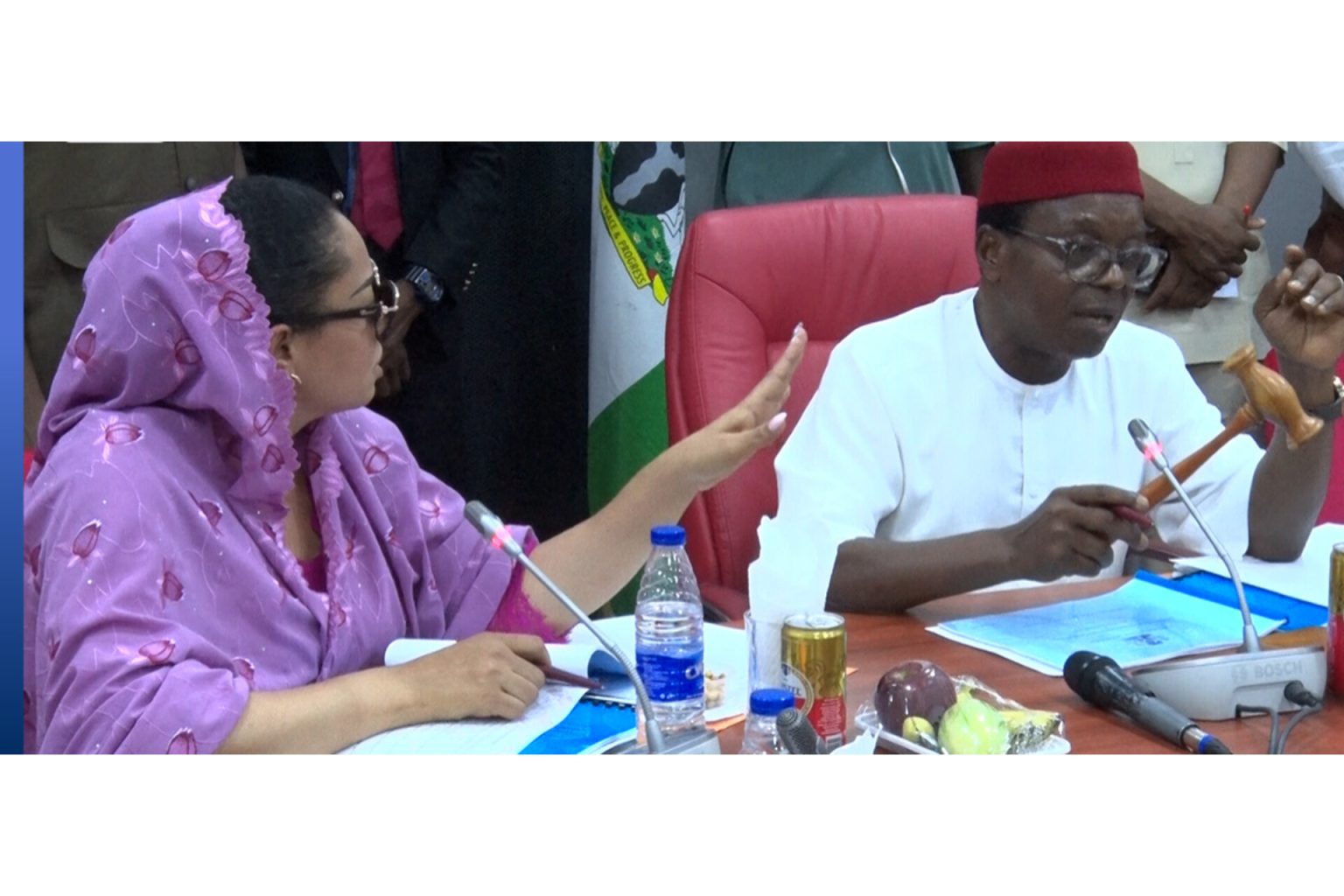 Budget defense sparks confrontation between Senator Natasha and ...