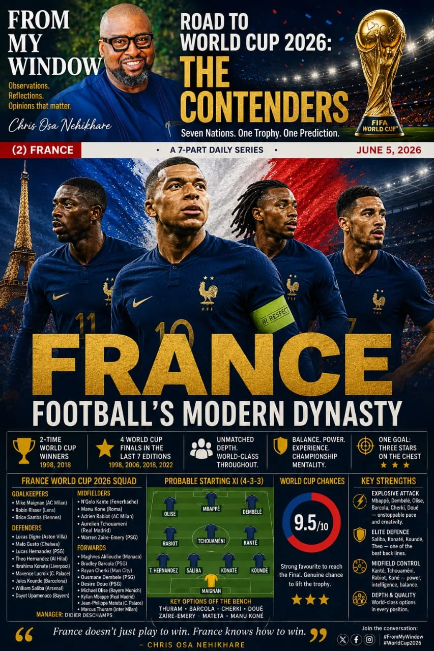 Road to the 2026 World Cup: The Contenders (2): France—The Modern ...